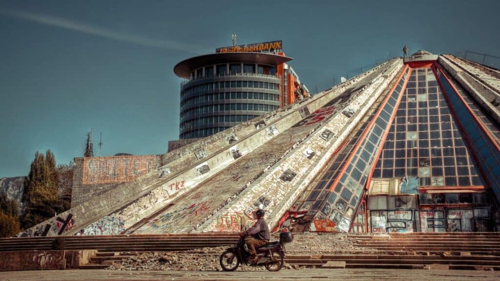 Pyramid of Tirana: Free Climbing & Views Guide 2025 | Achrida Travel Blog